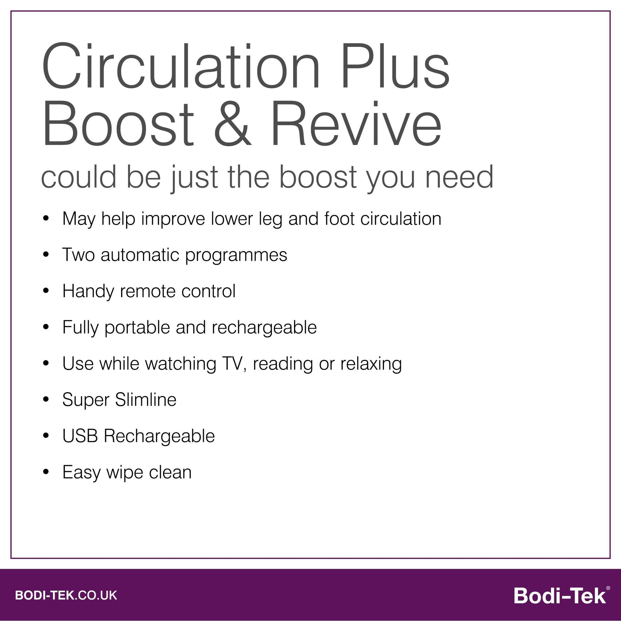Circulation Plus Boost & Revive Mat - Bodi-Tek